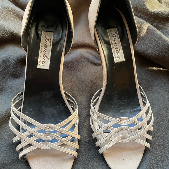 Famolare | Shoes | Famolare Vintage Leather Heels Rare Excellent ...